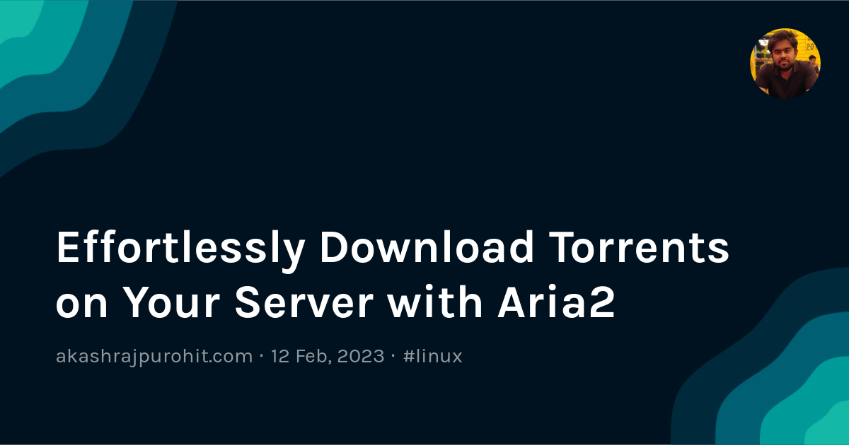 Effortlessly Download Torrents on Your Server with Aria2